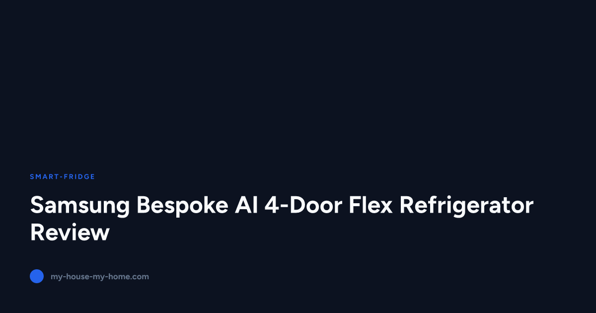 Samsung Bespoke AI 4-Door Flex Refrigerator Review